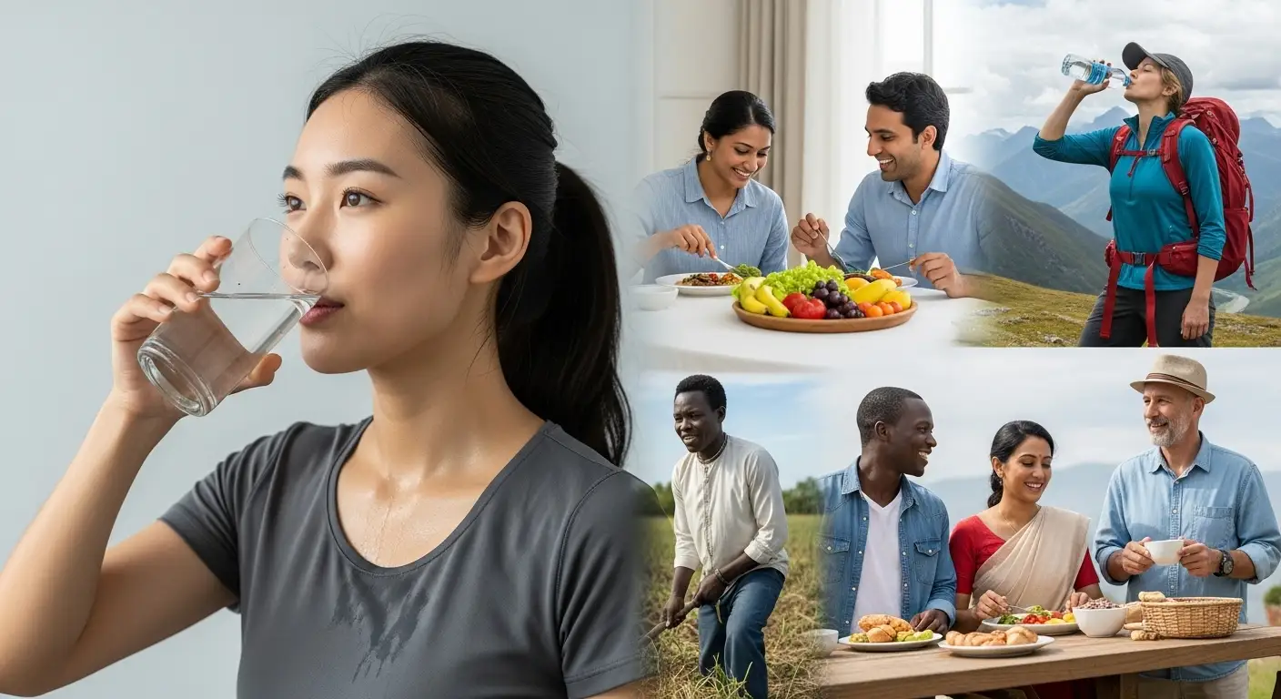 The Vital Roles of Water and Minerals in Biological Processes